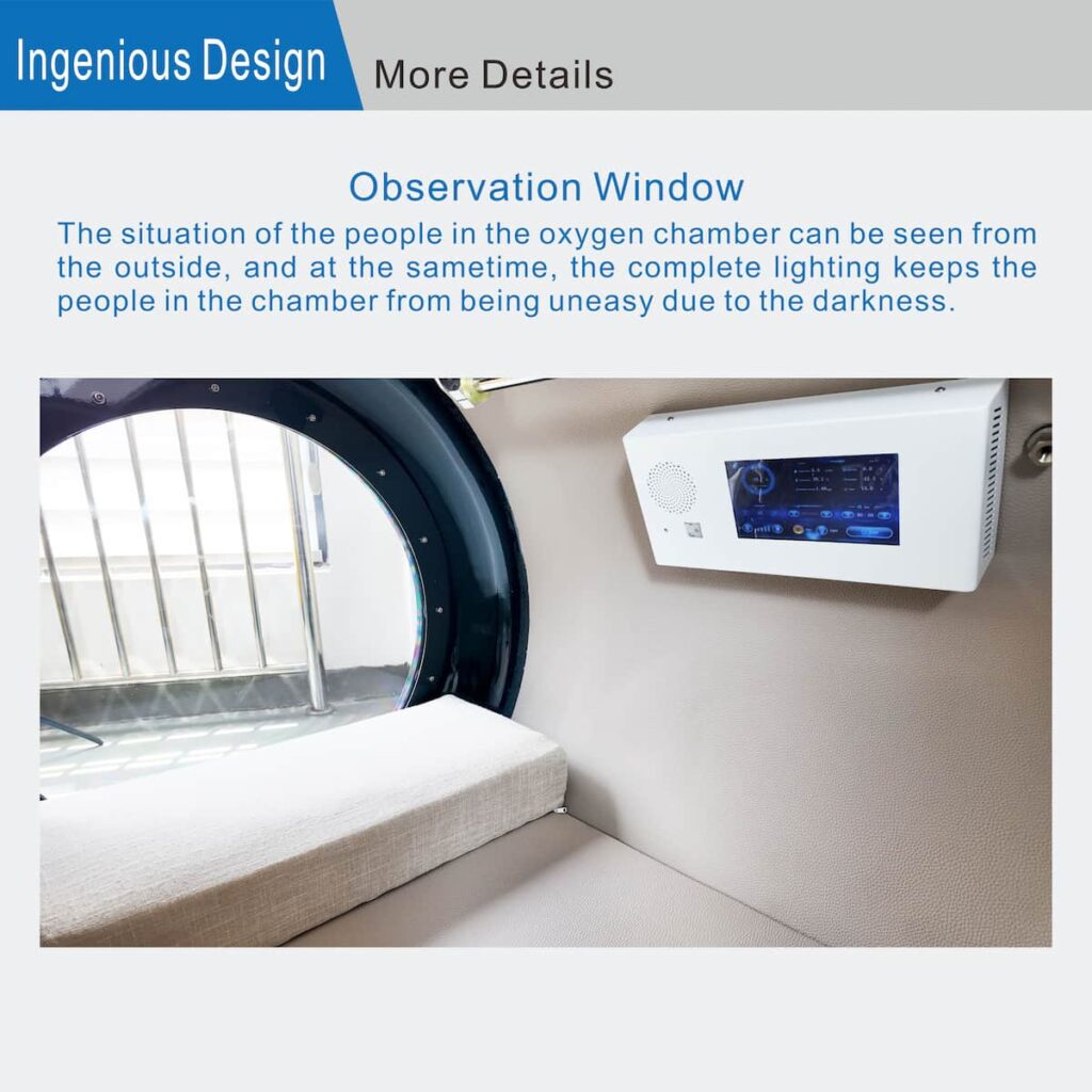 2.0ATA Tecnolay Ultra P Hard shell Hyperbaric Chamber Personal Home ...
